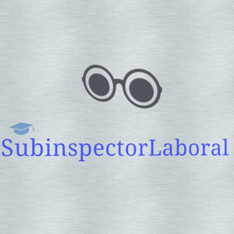 SubinspectorLaboral – Oposiciones al cuerpo de subinspectores laborales